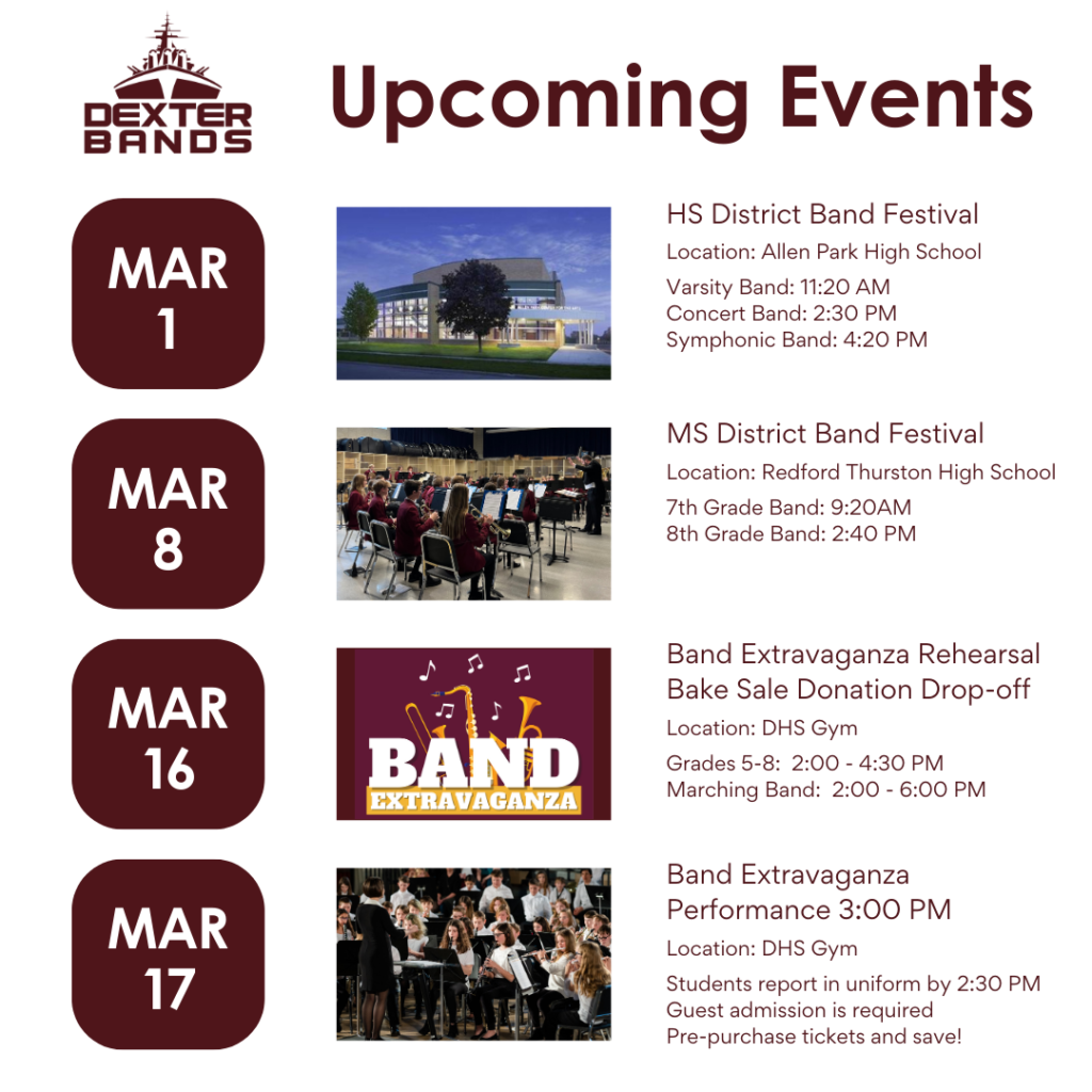 Dexter Bands – The Official Home of the Dexter Community Schools Band ...